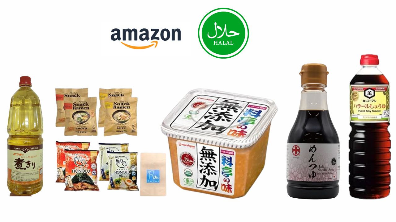 Top 5 Halal Japanese Products You Can Buy from Amazon | Halal Food in Japan